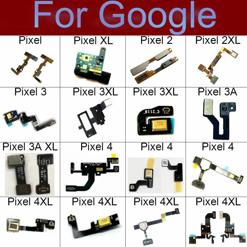 For Google Pixel 2 2XL 3 3XL 3A 4 4A 4XL XL Promixity Light Sensor Flex ...