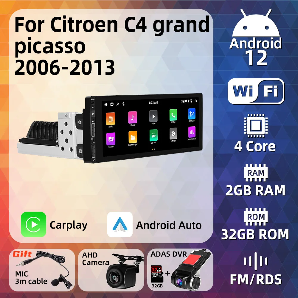 Android-Car-Multimedia-for-Citroen-C4-Grand-Picasso-2006-2013-1-Din ...