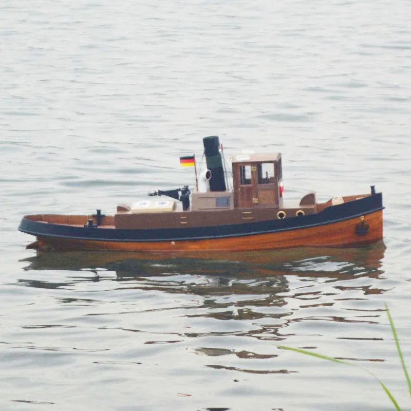 RC-Tug-Model-1-18-Simulation-Vintage-Steam-Tug-Model-Assembly-Kit-with ...