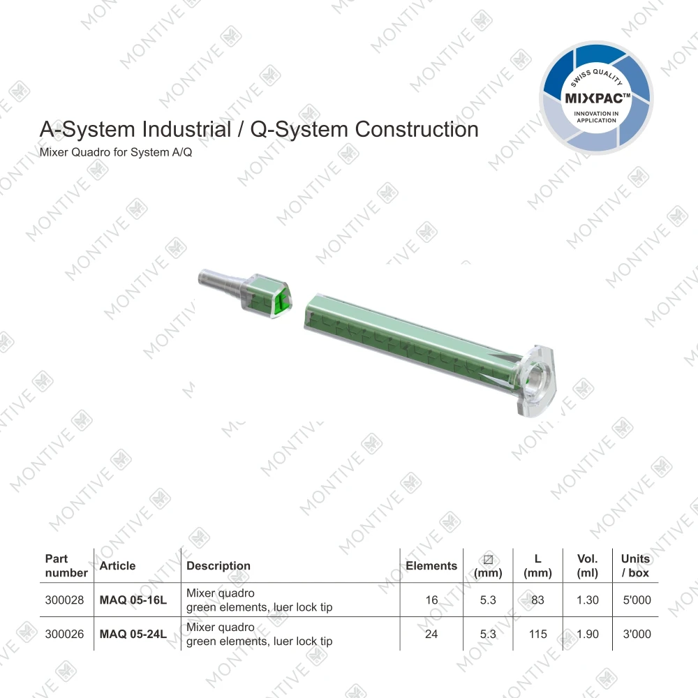 Sulzer Mixpac Keverő Maq 05-16L 200 Minimum – FIXO.hu