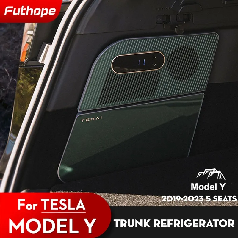 Futhope-15L-Left-Trunk-Car-Refrigerator-for-Tesla-Model-Y-2021-2024 ...