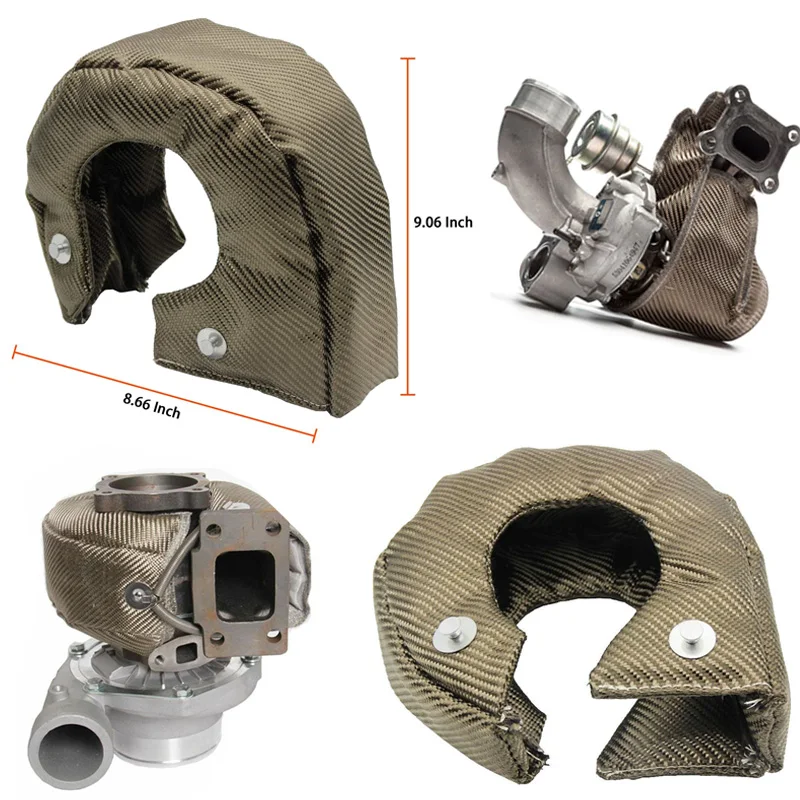 Turbo Cover T2 T3 T4 T6 Fire-retardant Wrapped Turbine Turbocharger ...