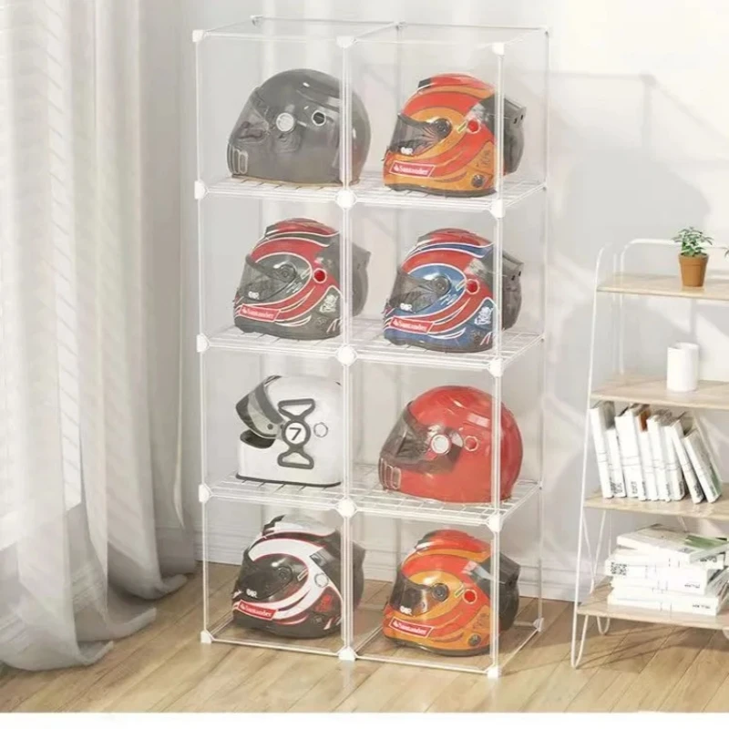 Transparent-Acrylic-Shelves-for-Storage-Boxes-Showcase-for-Motorcycle ...