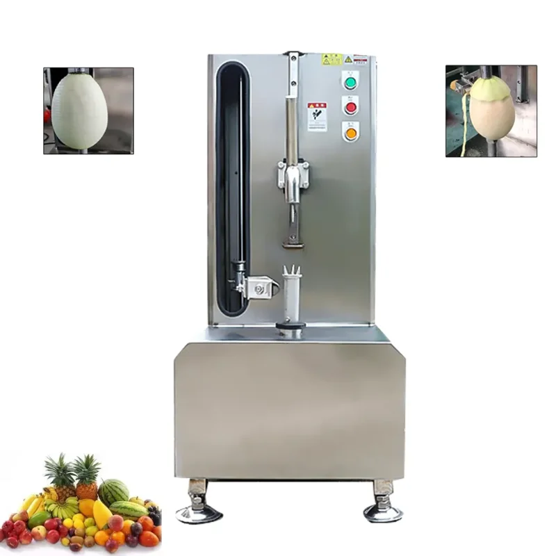 Fruit Pumpkin Skin Removing Machine Honey-dew Melon Peeler Butternut ...