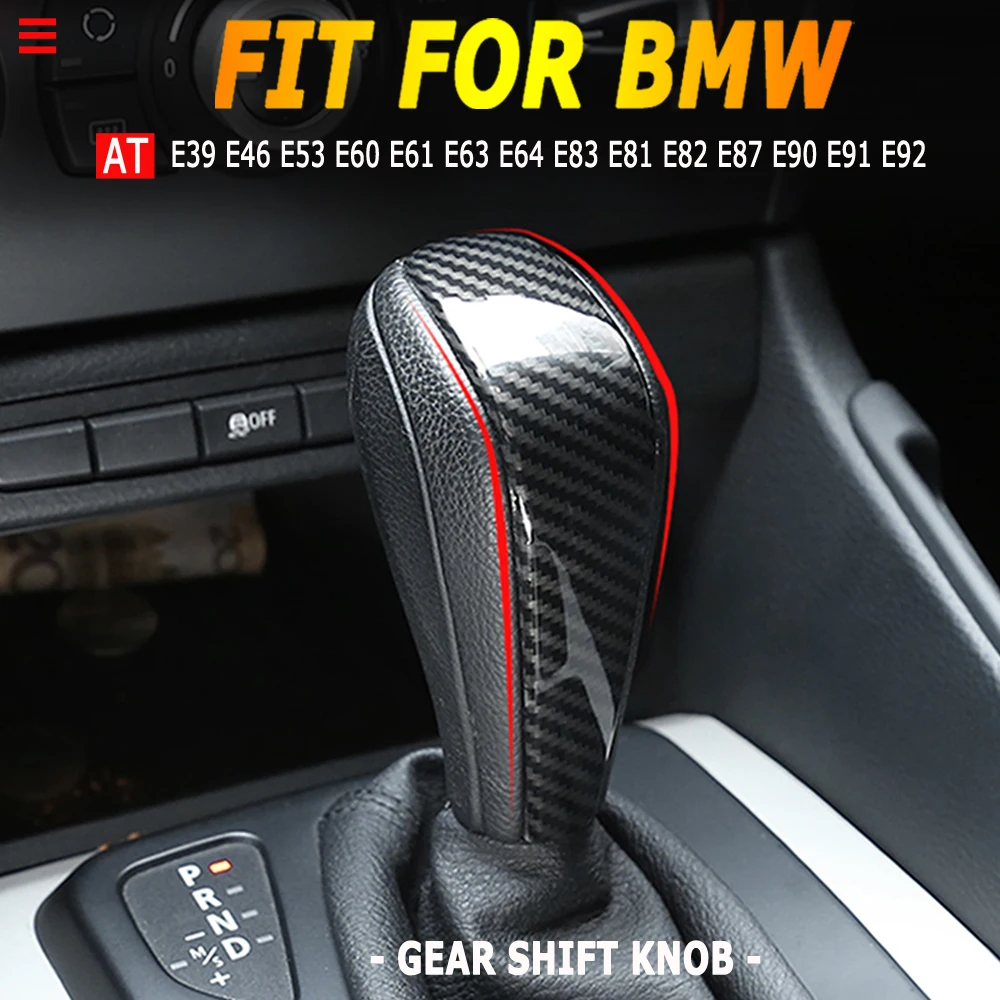 Car Styling Short/Long Automatic Gear Stick Car Shift Gear Knob For BMW ...