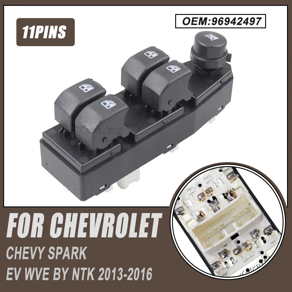 Electric Power Master Window Control Switch Regulator Lifter Button For ...