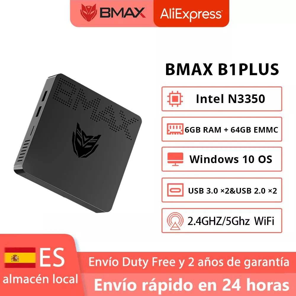 Bmax-B1-Plus-Mini-Pc-Intel-Apollo-Lake-Processor-N3350-Windows-10-4K ...