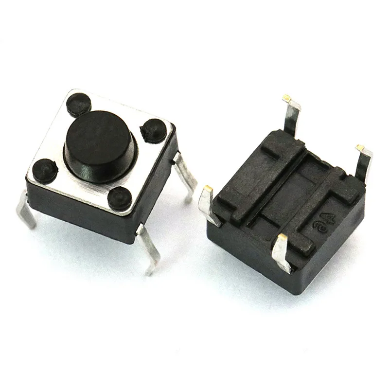 6x6x6mm-Tactile-Push-Button-Switch-Tact-Switch-6-6-6mm-4-pin-DIP-200 ...