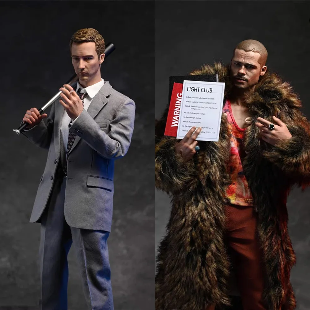 In Stock FISH BONETOYS 1/6 FB-Z010/11 Collectible Fight Club Jack&Tyler ...