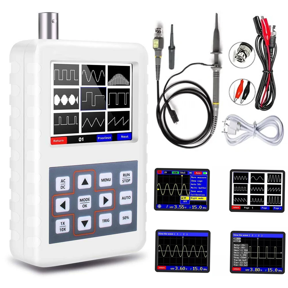 DSO PRO Handheld Digital Oscilloscope Portable Palm Size oscillograph ...