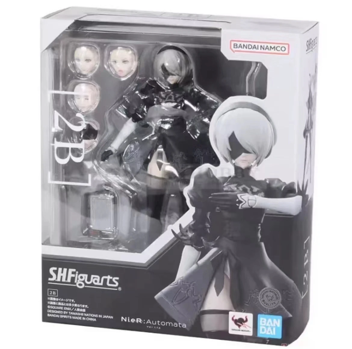 Bandai-SH-Figuarts-NIER-AUTOMATA-2B-SHF-Anime-Action-Collection-Figuras ...