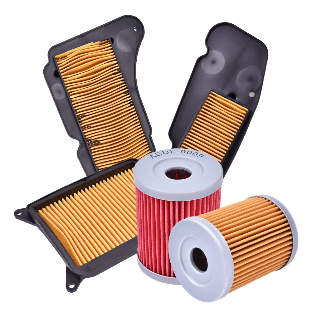 Motorcycle-Air-Filter-Oil-Filter-Kit-HF132-for-Yamaha-Scooter-YP400 ...