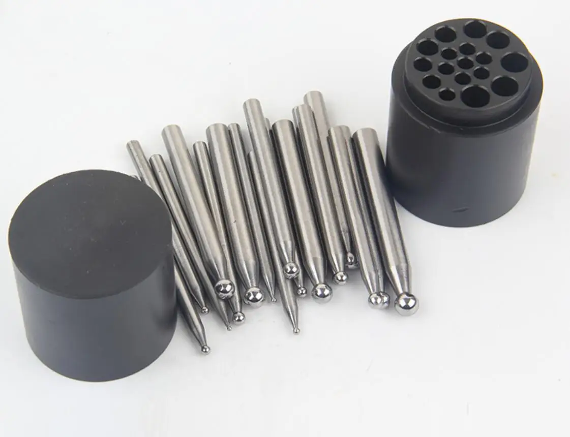 Jewelry-Dapping-Punches-Set-Stainless-Steel-Dapping-Block-DIY-Craft ...