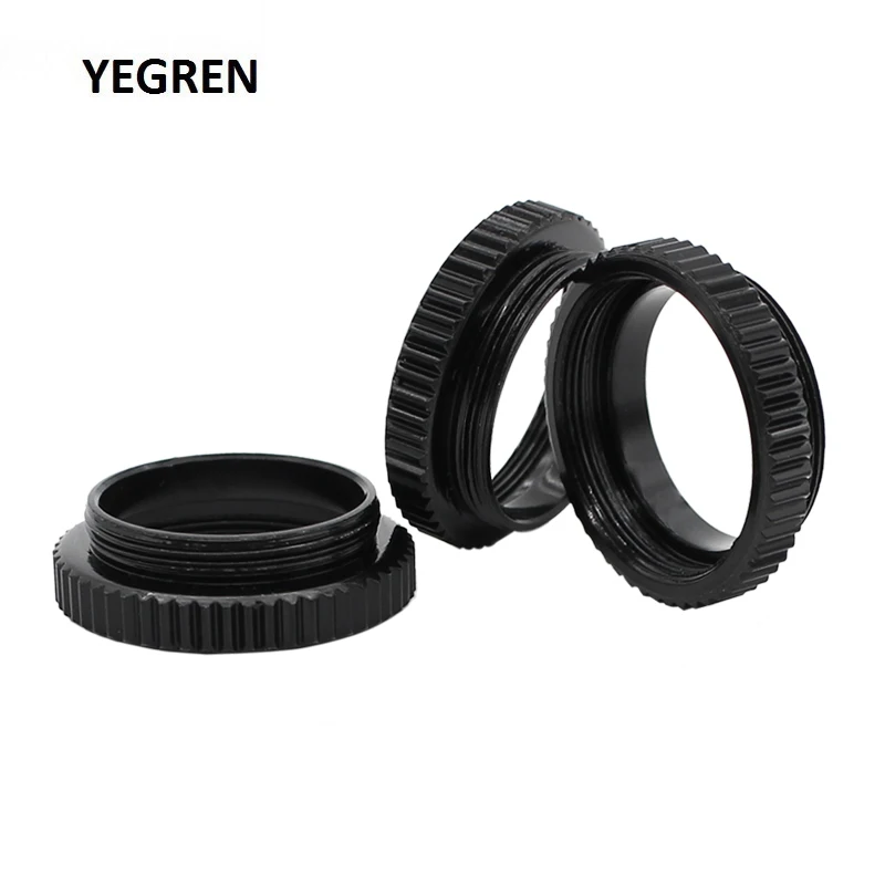 Microscope C to CS Camera Adapter C-mount Thread Converter Adapter Ring ...