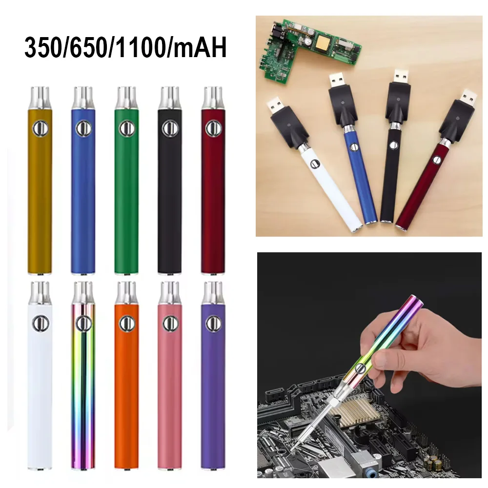 510 Thread Mini Soldering Iron Pen Adjustable Voltage Preheat Battery ...