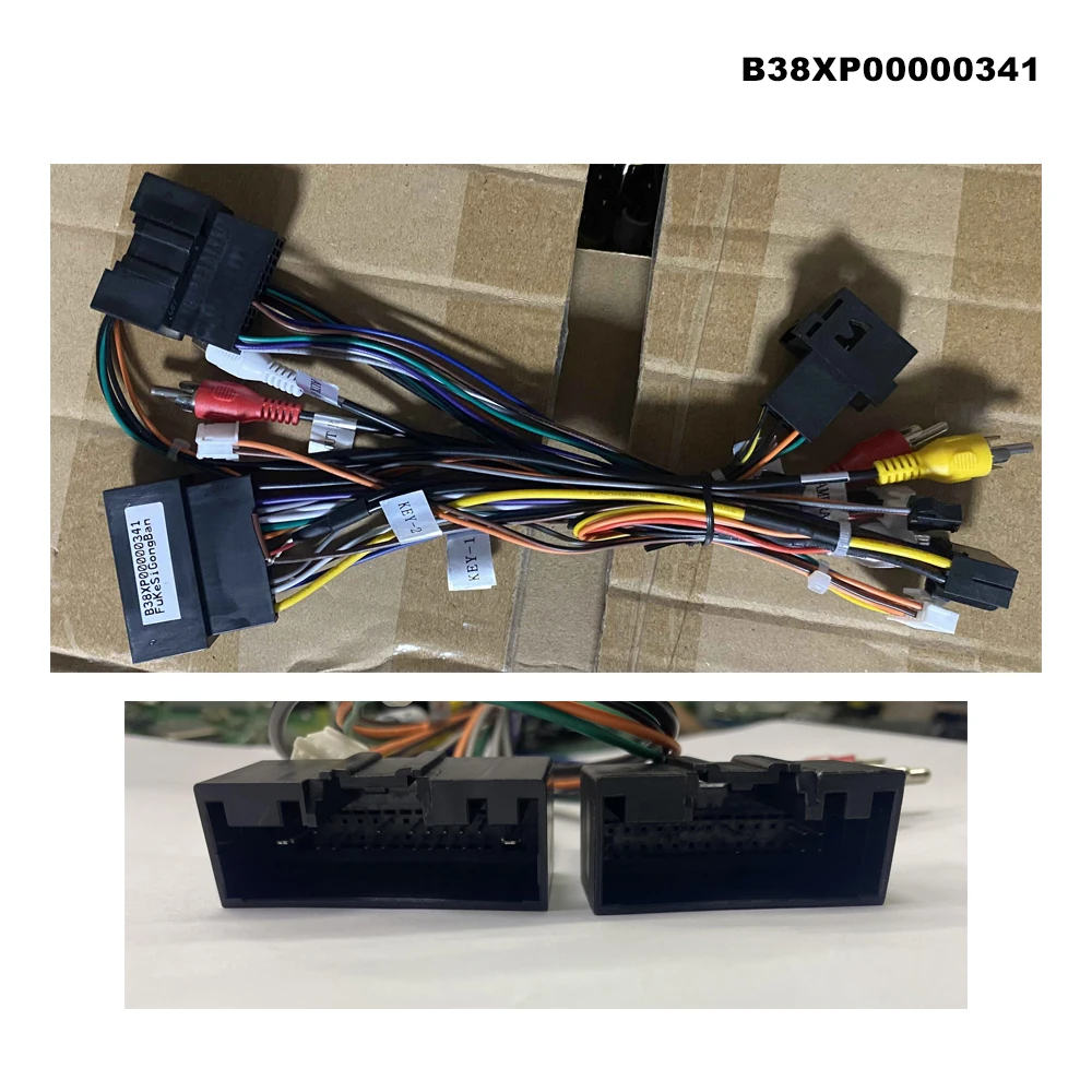 16pin-Universal-Car-Male-ISO-Radio-Wire-Wiring-Cabe-Harness-Adapter ...