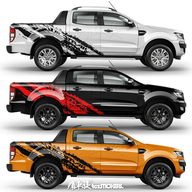Pegatinas De La Camioneta Ford Ranger Calcomanías De Automóviles