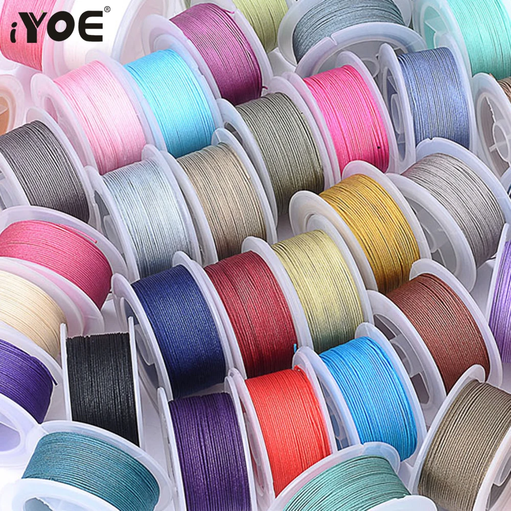 26meters-Roll-0-8mm-Nylon-Rope-Cord-Braided-Threads-String-For-Bracelet ...