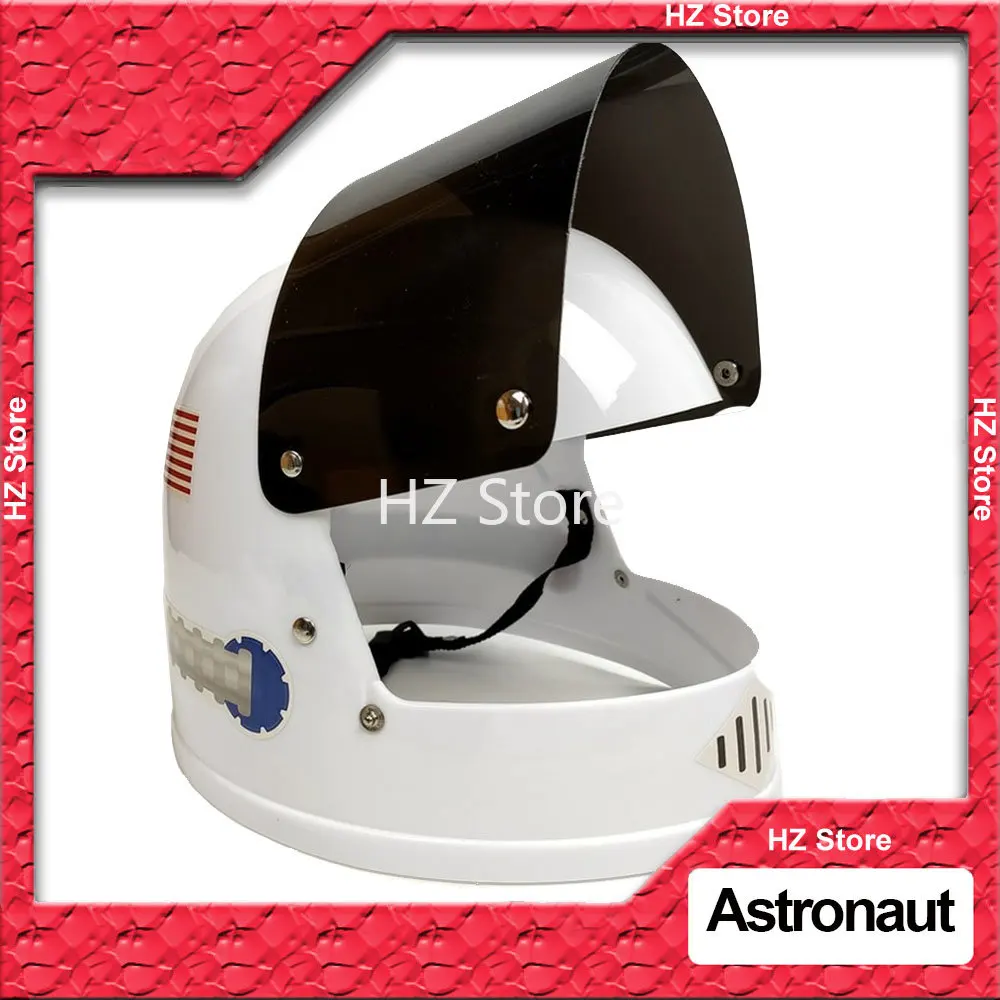 Space-Astronaut-Helmet-with-Movable-Visor-Spaceman-Cosplay-Costume ...