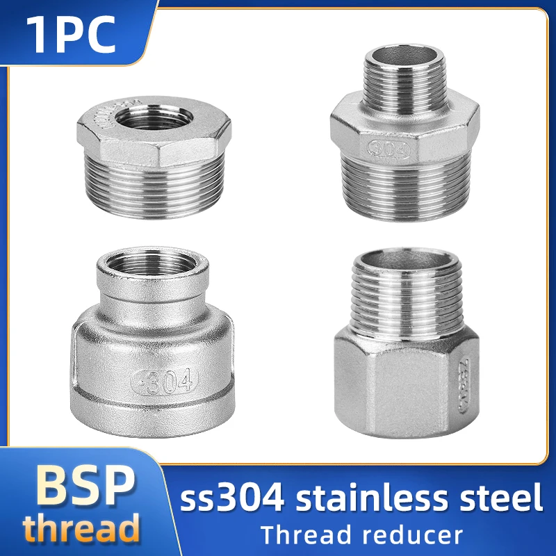 Plumbing-connection-1-8-1-4-3-8-1-2-304-Stainless-Steel-Male-Female ...