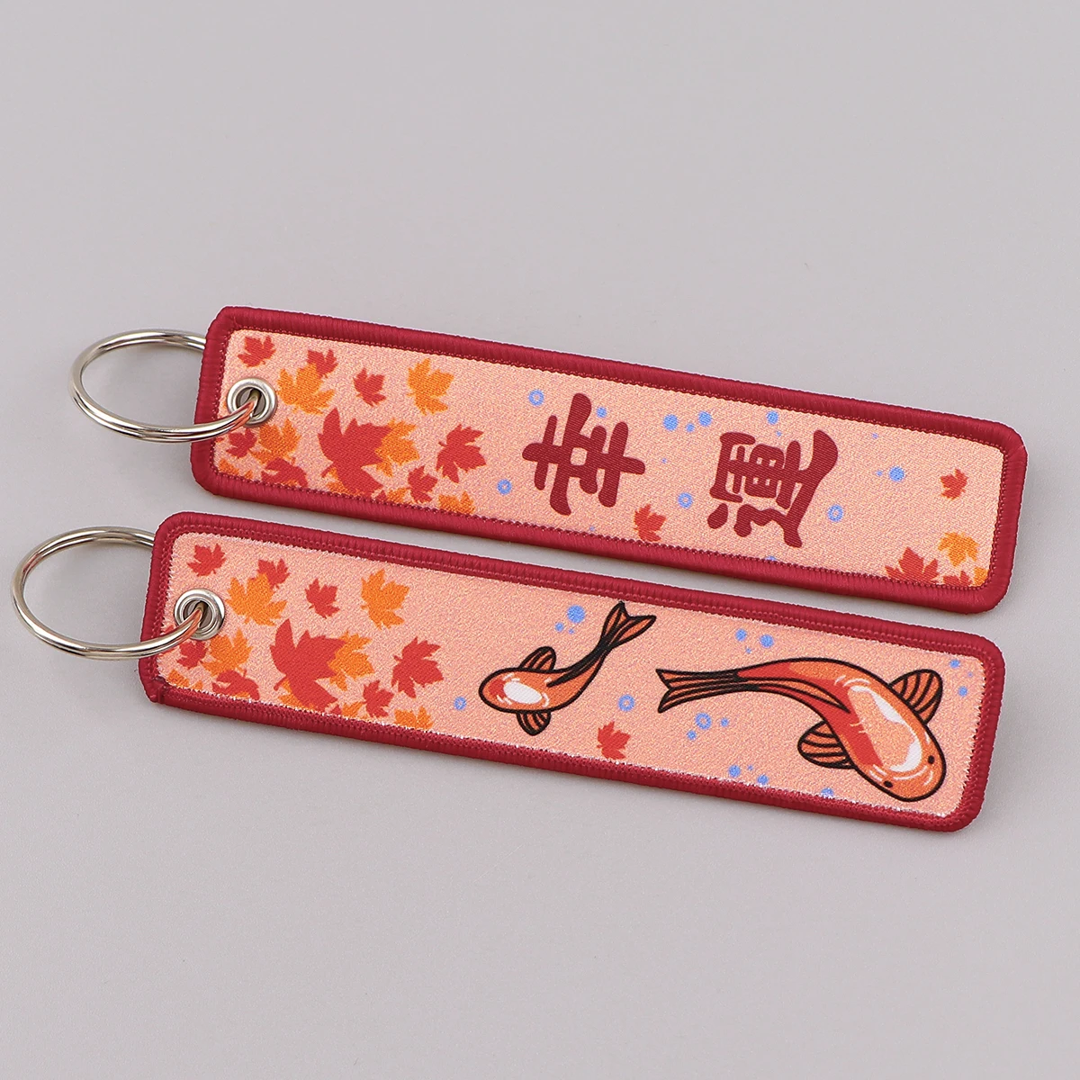 Lucky-Fish-Key-Tag-Key-Ring-Motorcycles-Cars-Bag-Backpack-Chaveiro-Red ...
