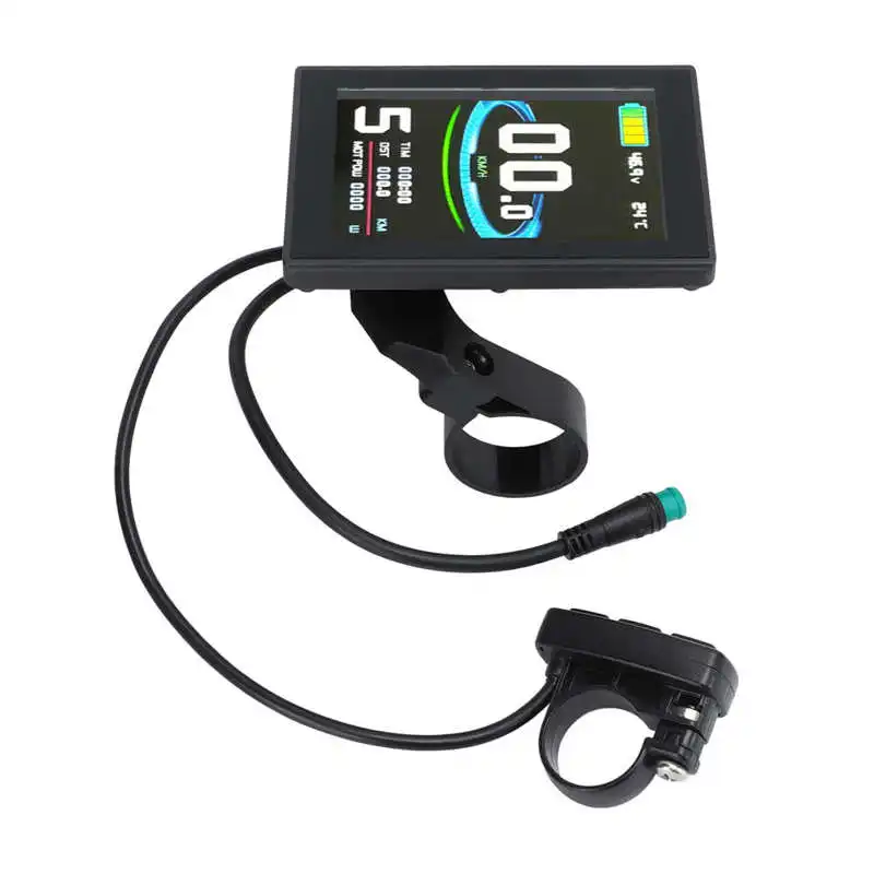 Bike Display Screen Panel Kit Abs Electric Bike Color Screen Panel Data ...