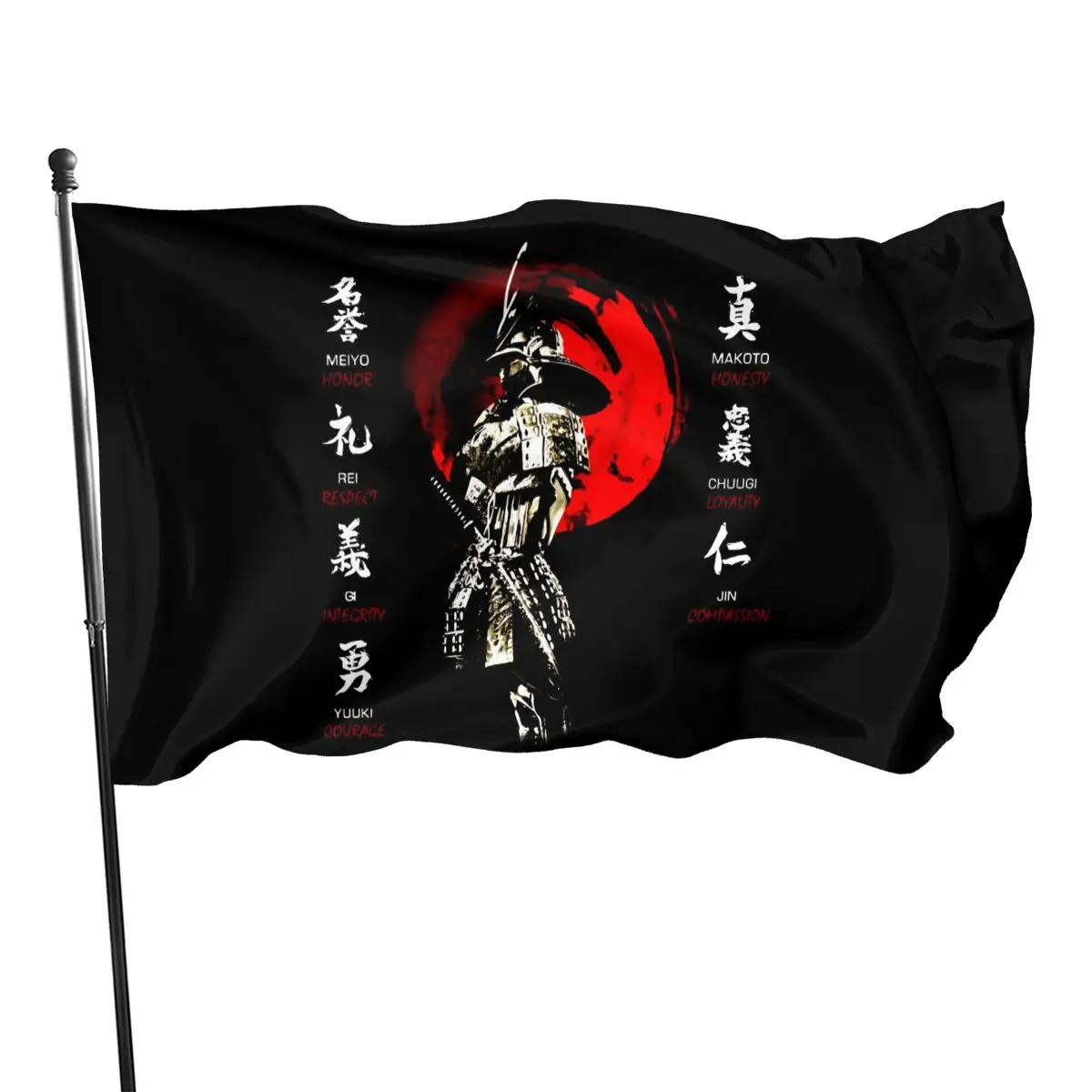 Bushido-Code-Virtues-Samurai-Sword-Japanese-Ronin-Katana-Summer-Style ...