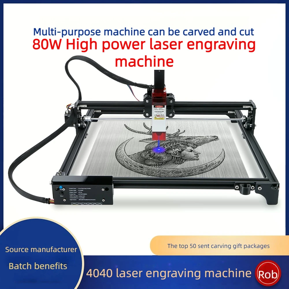 Laser-Engraver-80w-Small-Diy-Stainless-Steel-Marking-Logo-Engraving ...