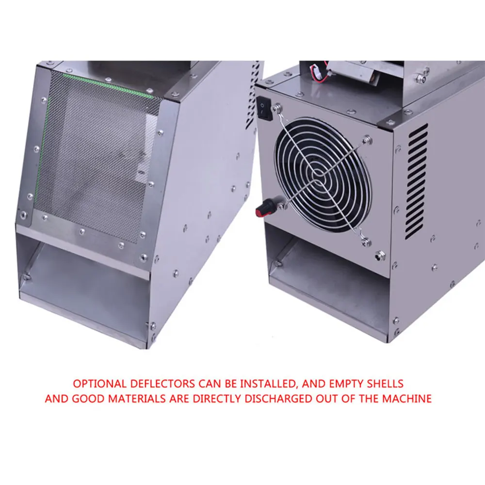 Double Drawer Bird Food Shell Blowing Machine Grain Blowing Machine ...