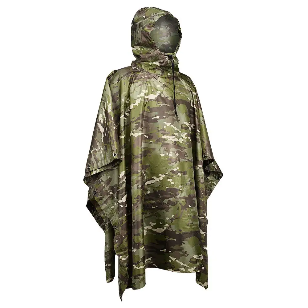 Tactical-Raincoat-Breathable-Outdoor-Camouflage-Rain-Poncho-Waterproof ...
