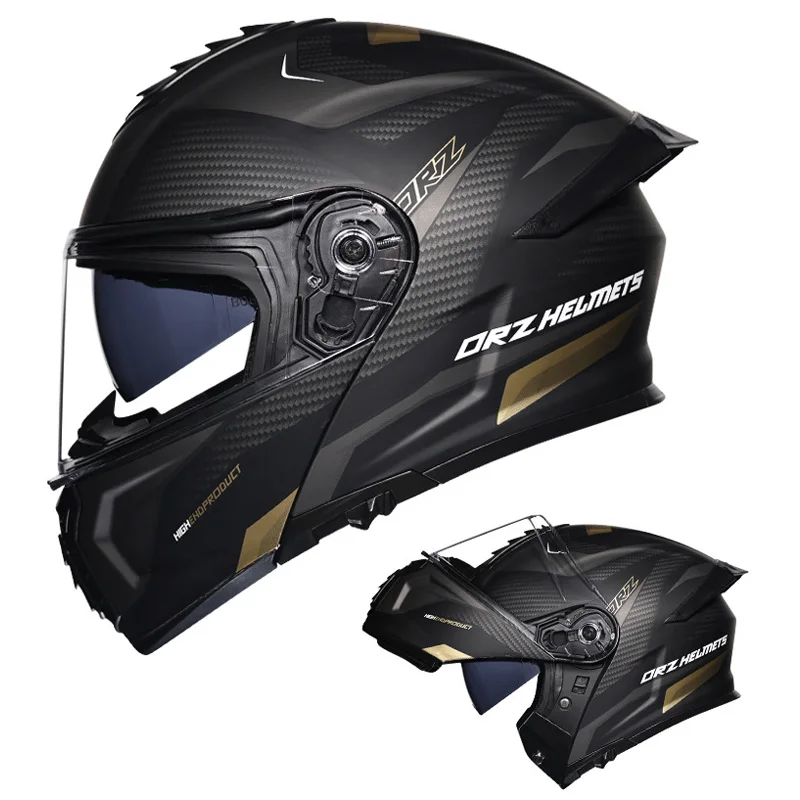 Vintage-Full-Face-Helm-Dual-Vizier-Flip-Up-Motorhelmen-Mannen-Vrouwen ...