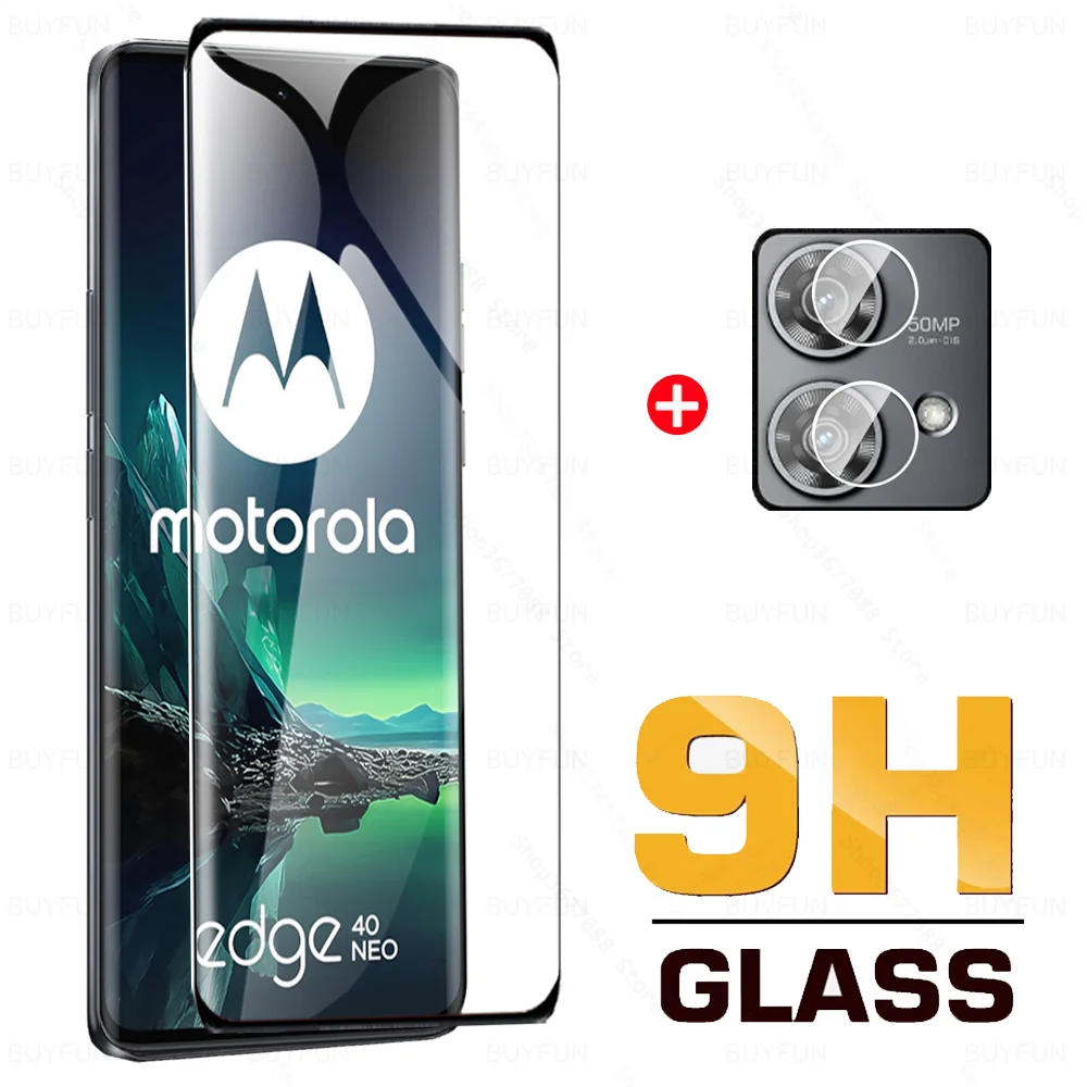 9H-Curved-Glass-For-Motorola-Edge-40-Neo-40Neo-Tempered-Glass-Moto-Rola ...