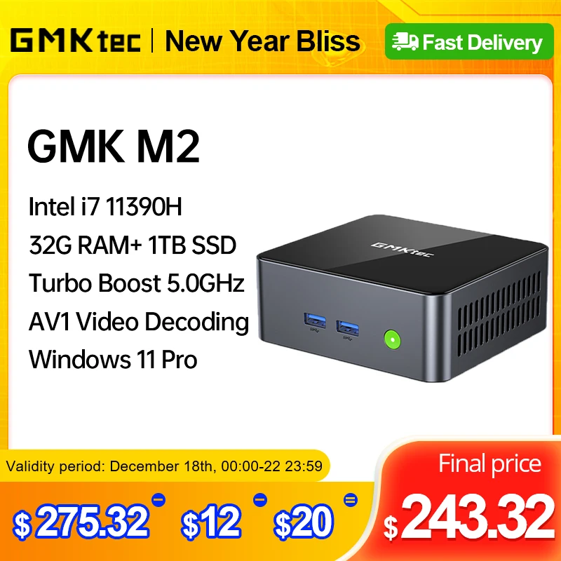 GMKtec-Mini-Pc-M2-Intel-i7-11390H-DDR4-NVME-SSD-4C-8T-Windows-11-Pro ...