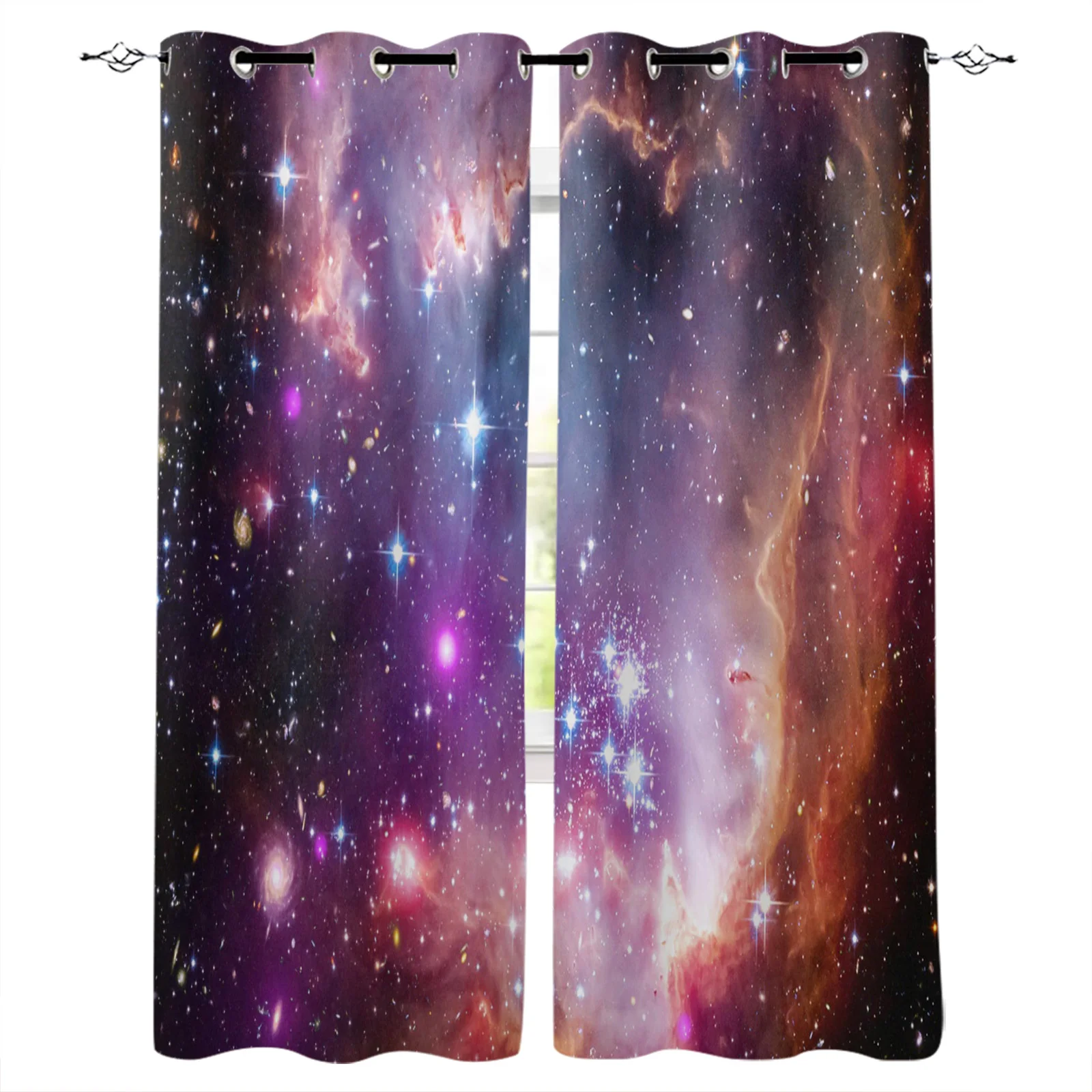 Nebula Theme Master Bedroom Bath