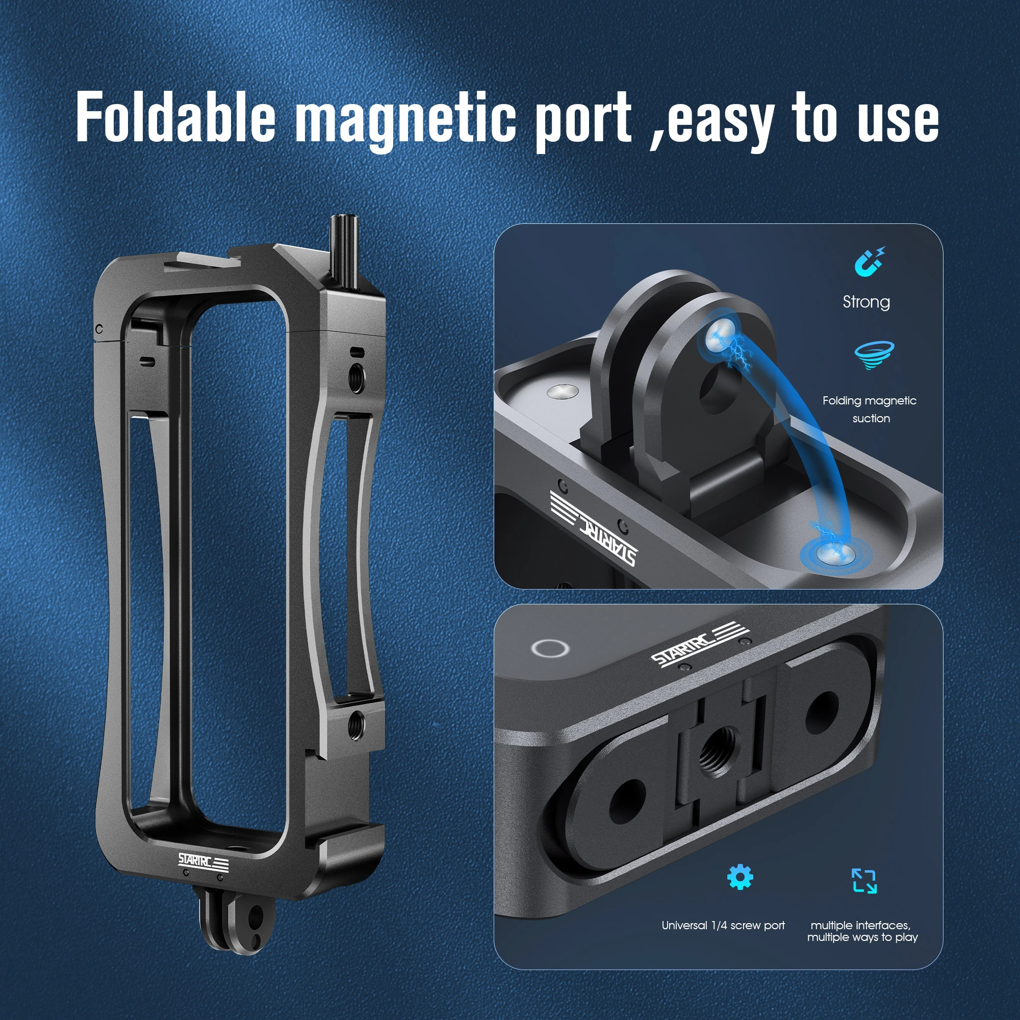 Foldable Metal Case Protector For Insta360 X3 Camera Accessories ...