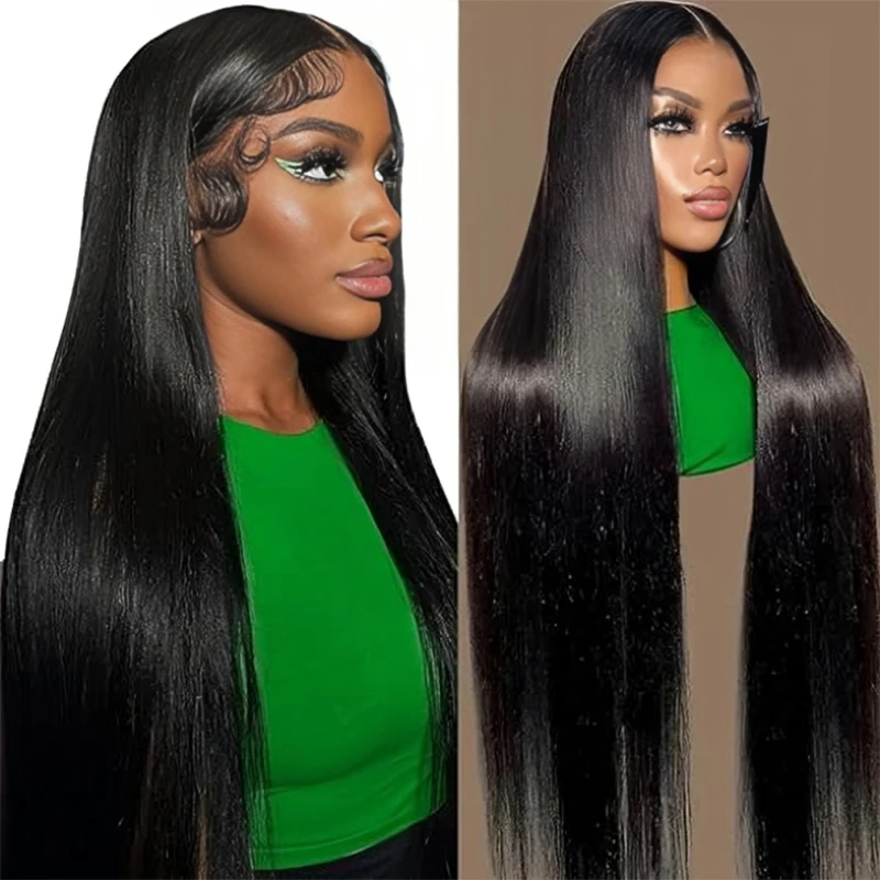 Straight Lace Front Wigs Human Hair Hd Lace Wig 13X4 Lace Frontal Human ...