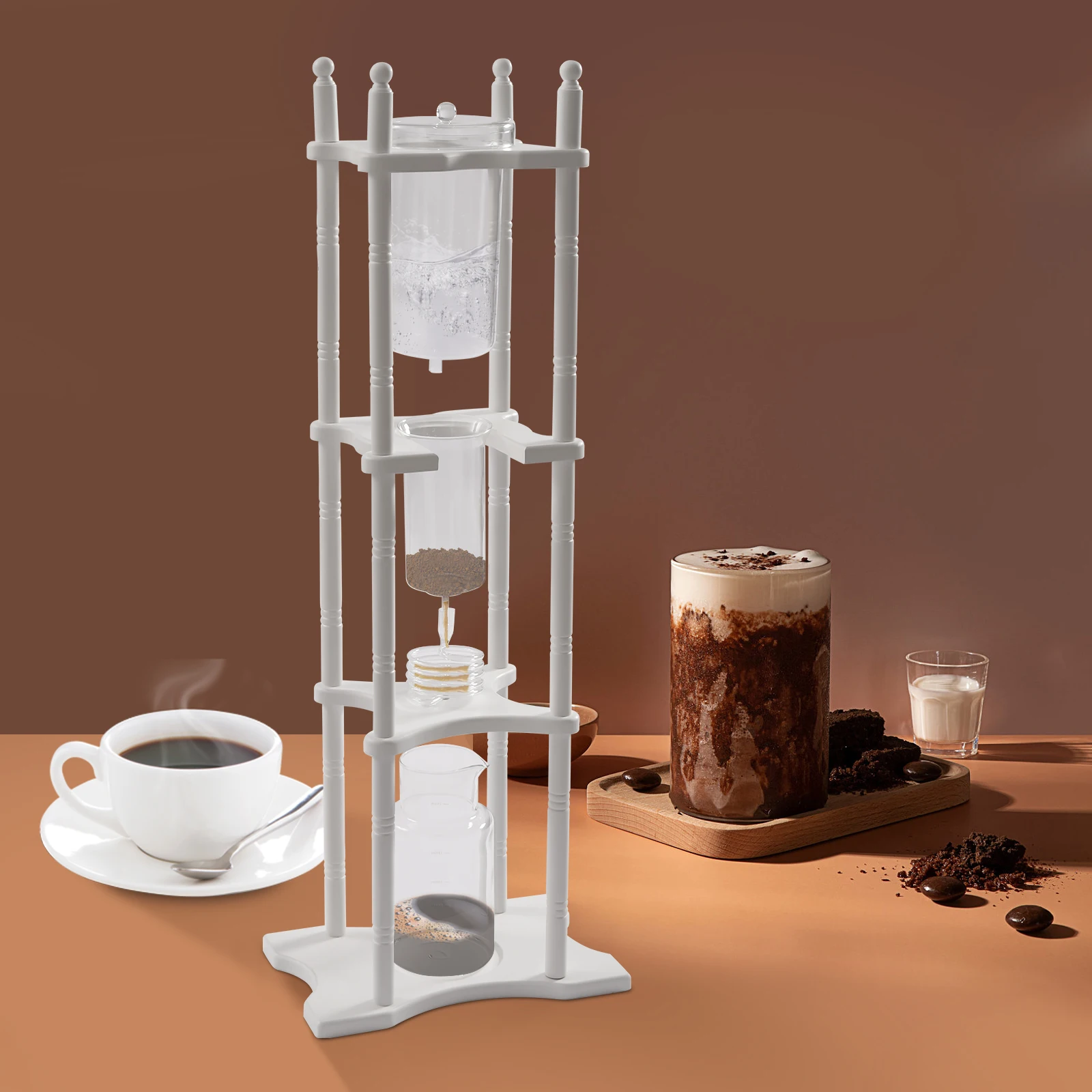 Ice-Coffee-Maker-Dripper-Machine-Cold-Brew-Coffee-Ice-Drip-Tea-Maker ...