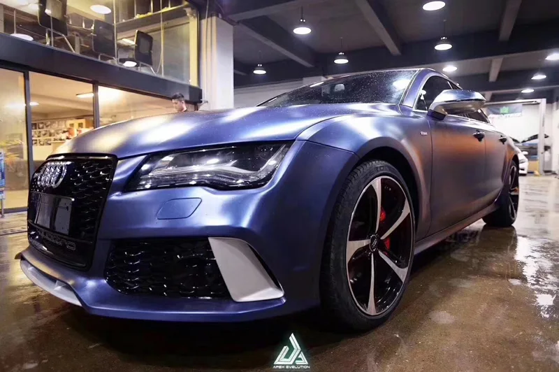 Matte Indigo Blue Vinyl Wrap