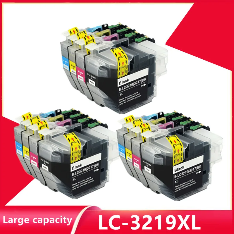 3Set LC3219 LC3219XL 3219xl lc3217 lc3217xl Ink Cartridge For Brother ...