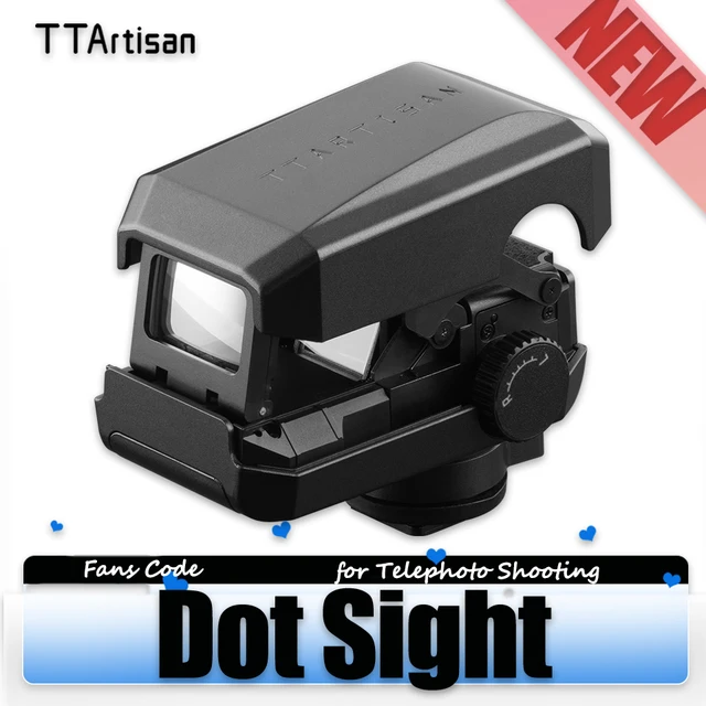 TTArtisan Dot Sight For Super-Telephoto Cameras – Red/Green Reticle, 5 ...