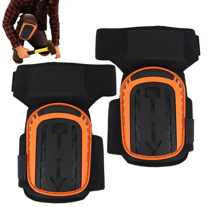 Professional-Heavy-Duty-Knee-Pads-Gel-Foam-Knee-Padding-Adjustable ...