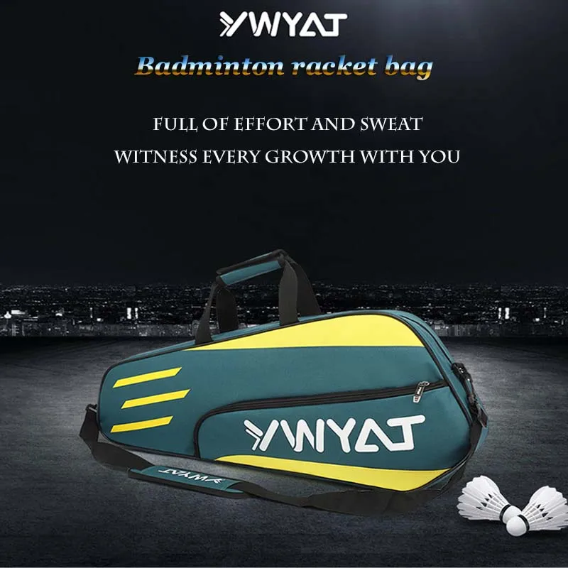 Nylon-Waterproof-Badminton-Racquet-Backpack-Badminton-Bag-Sports ...