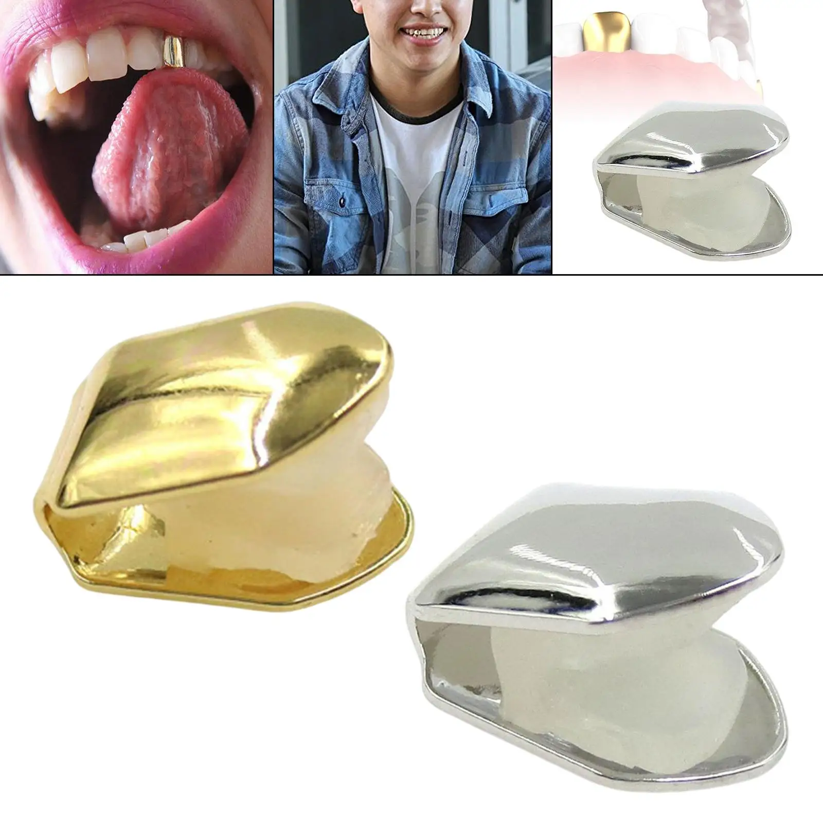 Silver Tooth Cap