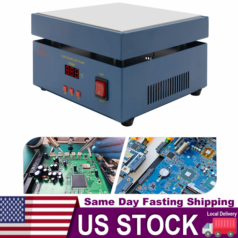 800W-Electronic-Hot-Plate-Preheat-Soldering-Preheating-Station ...