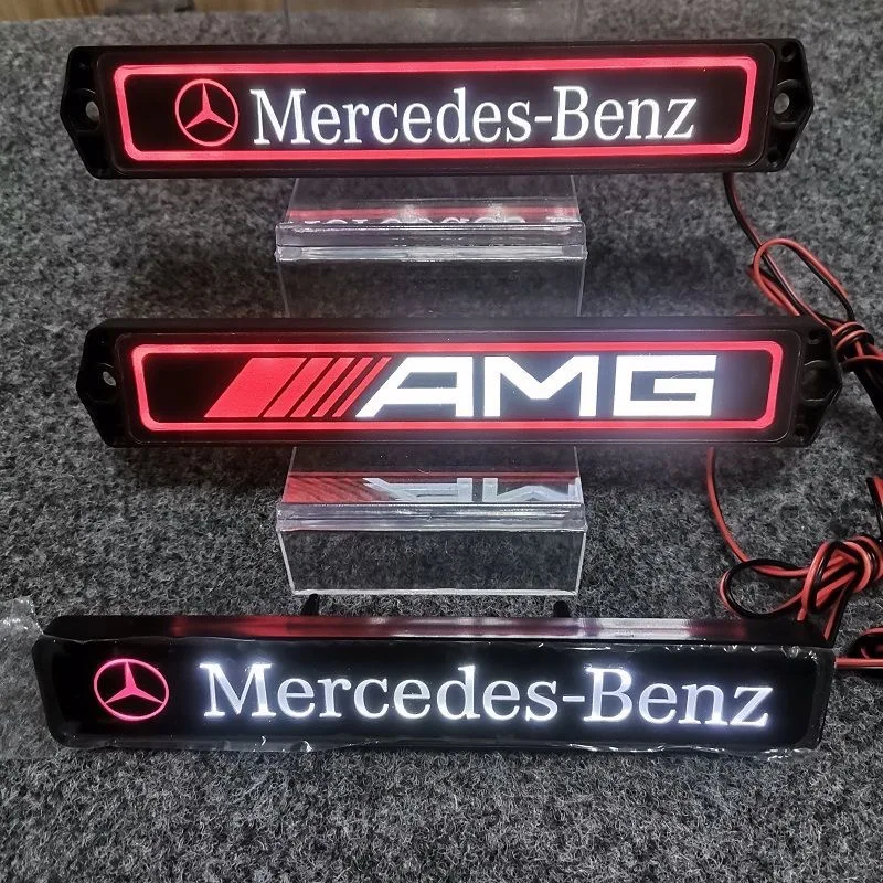 Illuminated-AMG-Grille-Badge-LED-Light-for-Mercedes-Benz-E300L-Premium ...