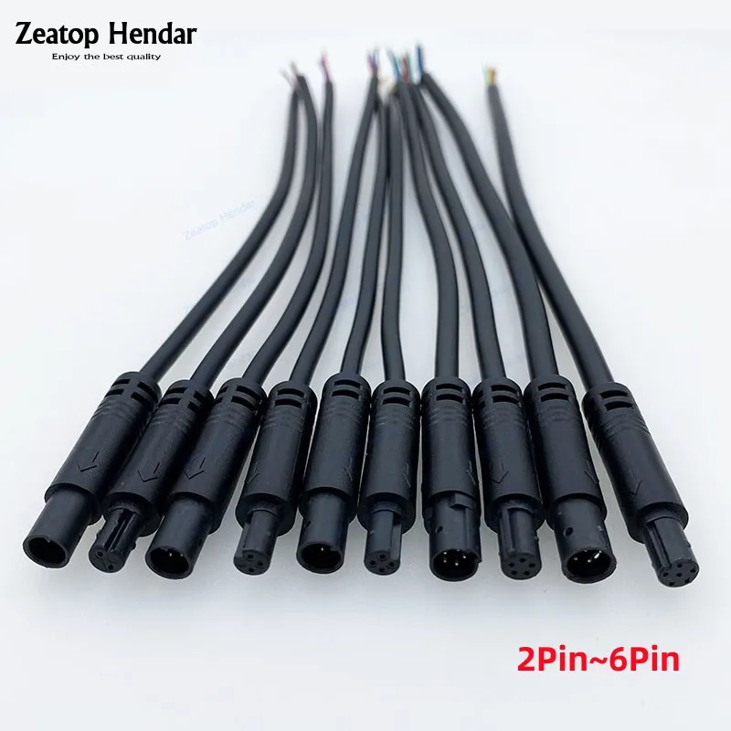 2Pcs-2Pin-3Pin-4Pin-5Pin-6Pin-Male-and-Female-Car-Rear-View-Camera ...