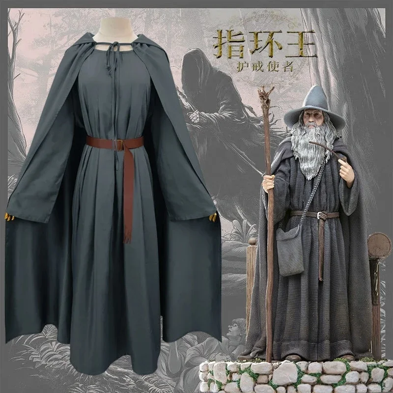 Movie-Gandalf-Cosplay-Costume-Men-Sorcerer-Uniform-Thin-Cotton-and ...