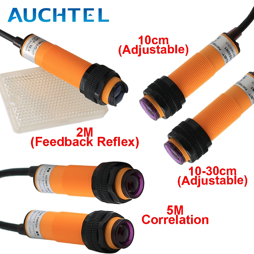 Infrared-E3F-10CM-30CM-2M-5M-Diffuse-Reflection-Feedback-Reflection-Proximity-Photoelectric ...