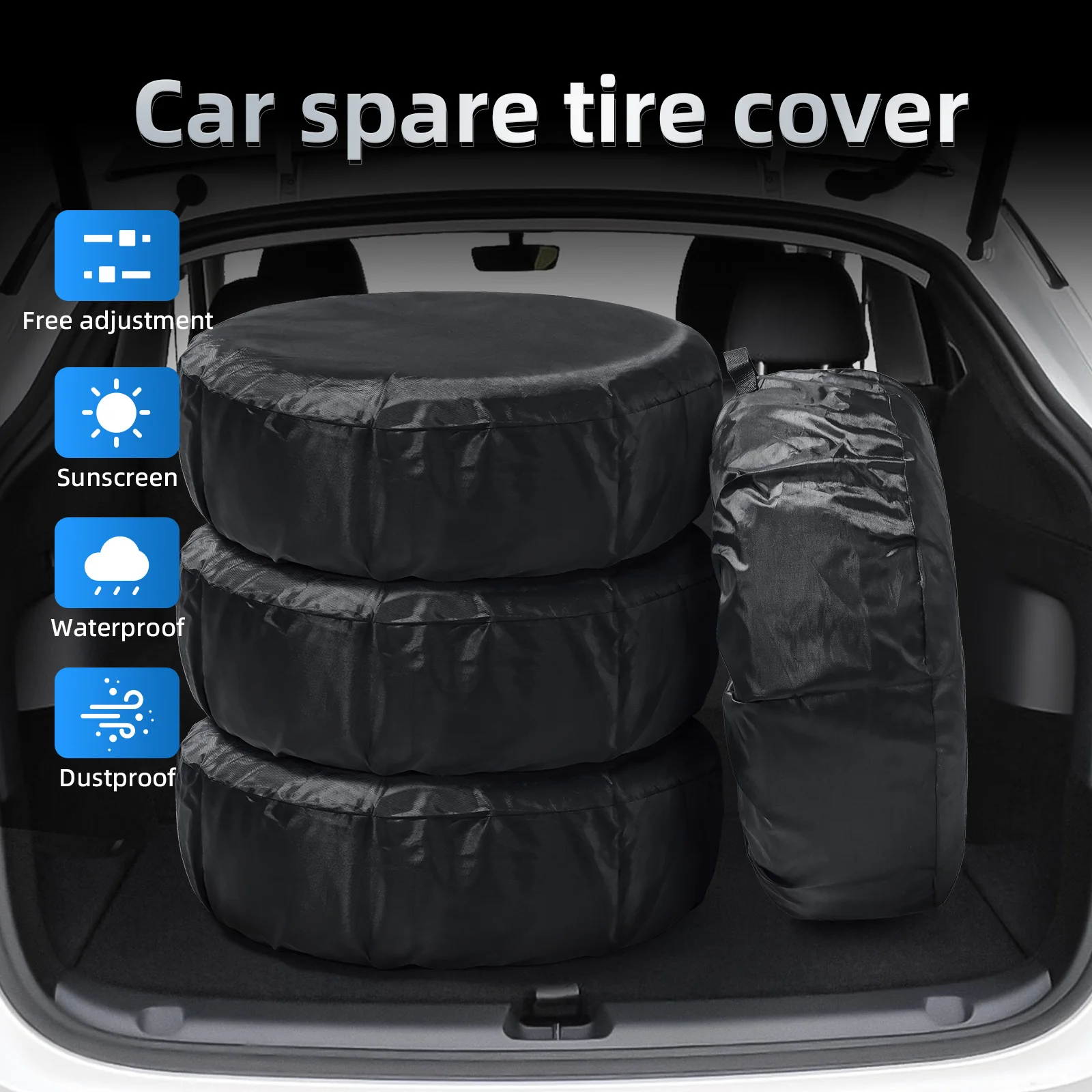 AD-4PCS-Wheel-Covers-Car-SUV-Tire-Cover-Case-Spare-Tire-Wheel-Bag-Tyre ...