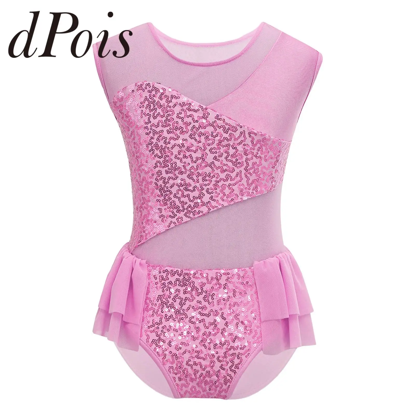 Girl Printed Leotard Gymnastic | Leotard Gymnastic Girl Pattern - Kids ...